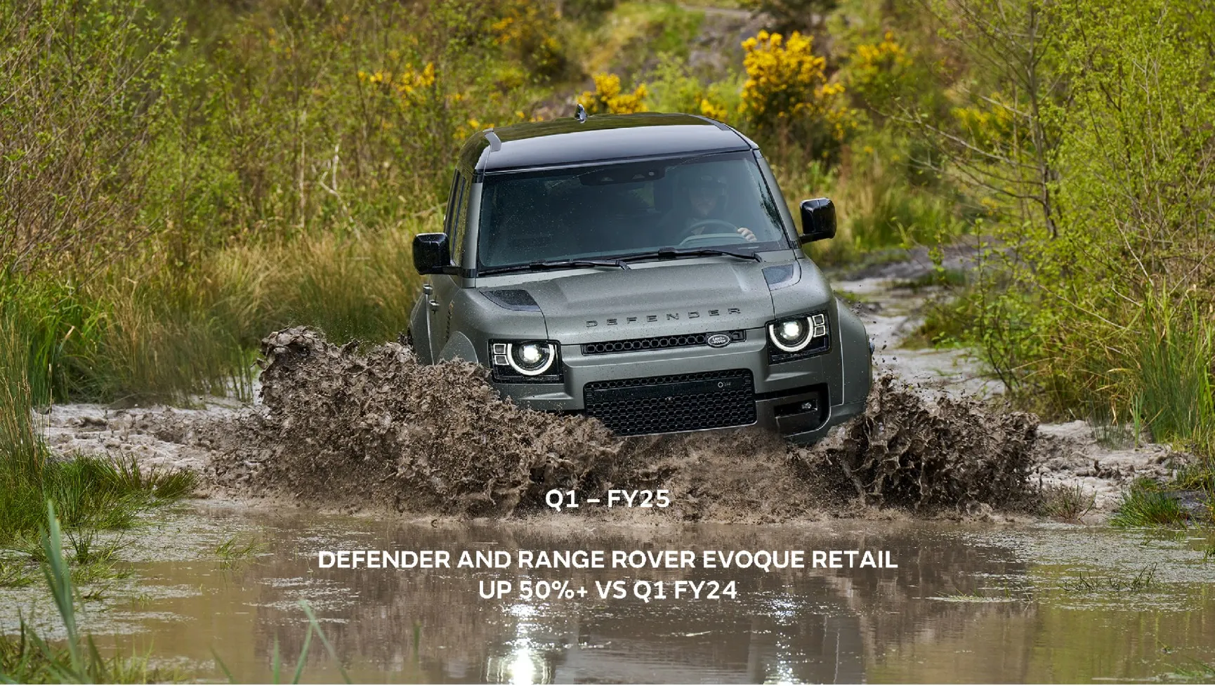 JLR India's Sales Up By 31% In Q1 FY'25